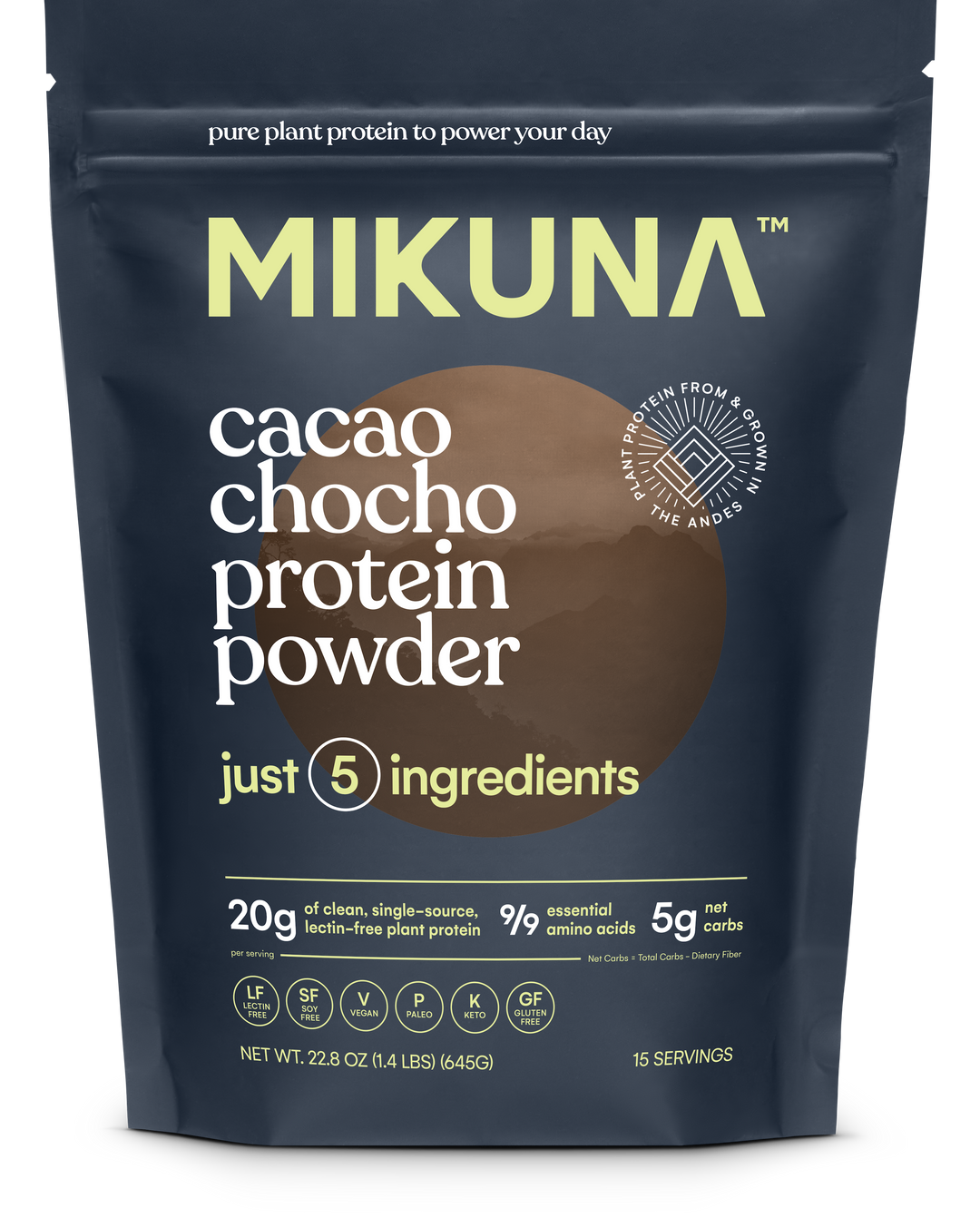 Clean. Single-Source. Super(ior) Plant Protein. Made with Chocho. – MIKUNA